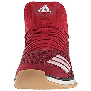 adidas Men's Icon 4 Baseball Shoe, Power red/Cloud White/Carbon, 12 M US