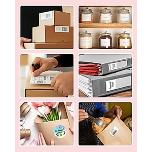 Memoqueen Shipping Label Printer 4X6 - Bluetooth Thermal Label Printer for Small Business and Shipping Packages