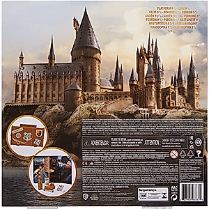 Mattel Harry Potter Collectible Platform 9 3/4 Doll (10-inch), Posable, Wearing Travel Fashion, with Hedwig, Luggage & Accessories, Gift for Collectors and Kids 6 Years Old and Up