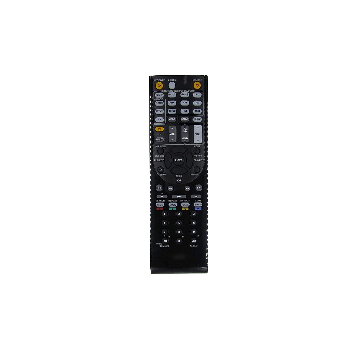 HCDZ Replacement Remote Control for Onkyo RC-801M 24140801 HT-R690 HT-S7400 HT-S8400 HT-S9400 HT-S9400THX HT-RC360 Network Audio Video AV Receiver