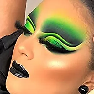 MAEPEOR Olive Green Eyeshadow Palette 9 Colors Stunning Matte Glitter Eyeshadow Palette Longlasting Waterproof Shimmer Eye Shadow for Girls and Women (Set 5, Olive Green)