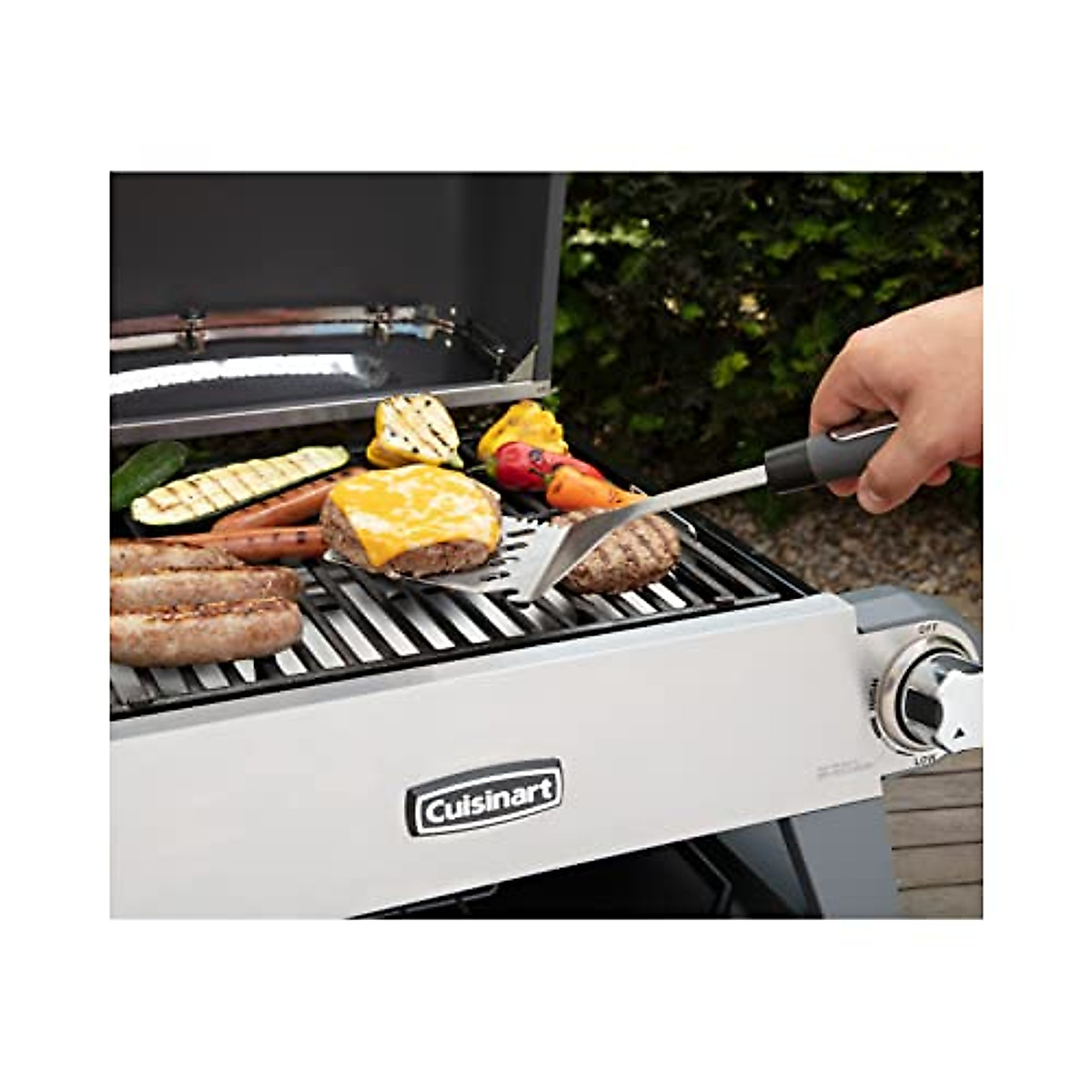 Cuisinart CGG-403 3-in-1 Pizza Oven Plus, Griddle, and Grill