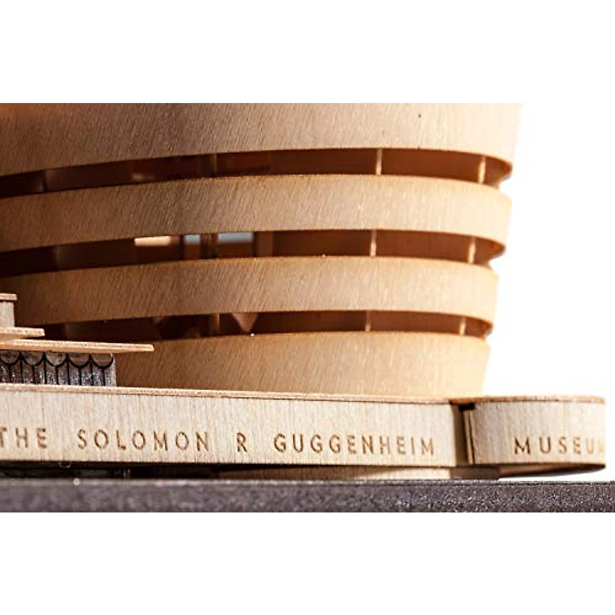 Little Building Co Guggenheim Museum Scale Replica kit, Frank Lloyd Wright midcentury Modern Architecture. NYC Architectural fine Wood Accurate Model