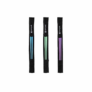 Snow Peak Titanium Chopsticks - Essential & Durable Camping Cutlery - Titanium Chopsticks with Carry Case for Convenient Storage & Packing - Utensils for Camping, HIking & Home