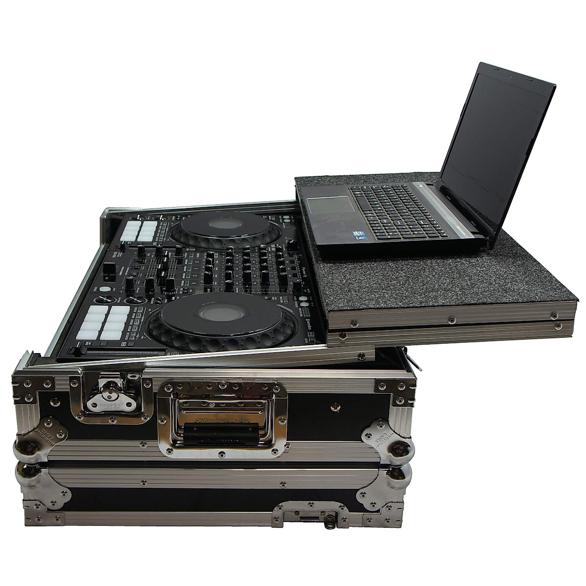 Harmony Audio HCDDJ1000LT Flight Glide Laptop Stand Custom Case Compatible with Pioneer DDJ-1000