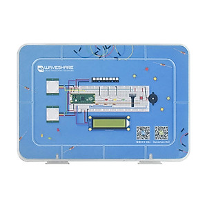 waveshare for Raspberry Pi Pico Basic Starter Kit with Rich Tutorials and Resources,Fast Getting Started with Raspberry Pi Pico and MicroPython Programming for Raspberry Pi Beginners