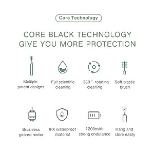 4-Piece Set Electric Bottle Brush,Set with Baby Bottle Brush,Electric Silicone Bottle Brush,2 Nipple Brush,Straw Cleaner Brush,Bottle clamp,Gift for Pregnant Women and New Moms (Green)