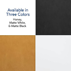 Classic Brands Canton Wood Platform Bed Frame Black, King