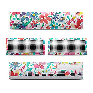 Head Case Designs Officially Licensed Ninola Colorful Petals Spring Art Mix Vinyl Sticker Gaming Skin Decal Cover Compatible With Xbox Series S Console