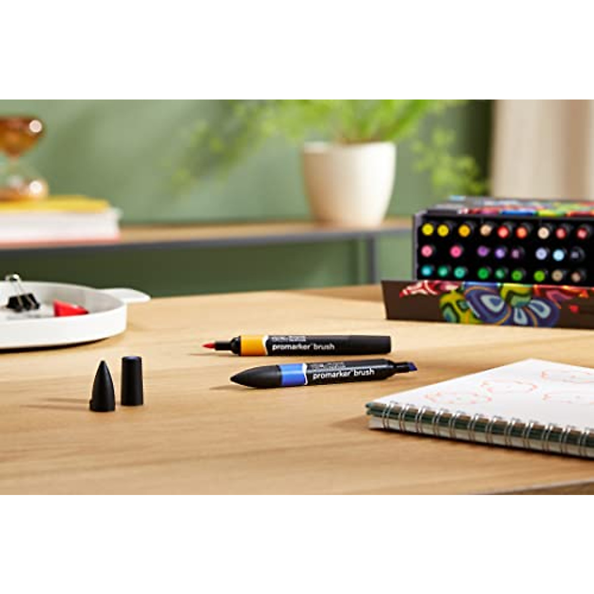 Winsor & Newton ProMarker Brush Set, 48 Count, Essential Collection