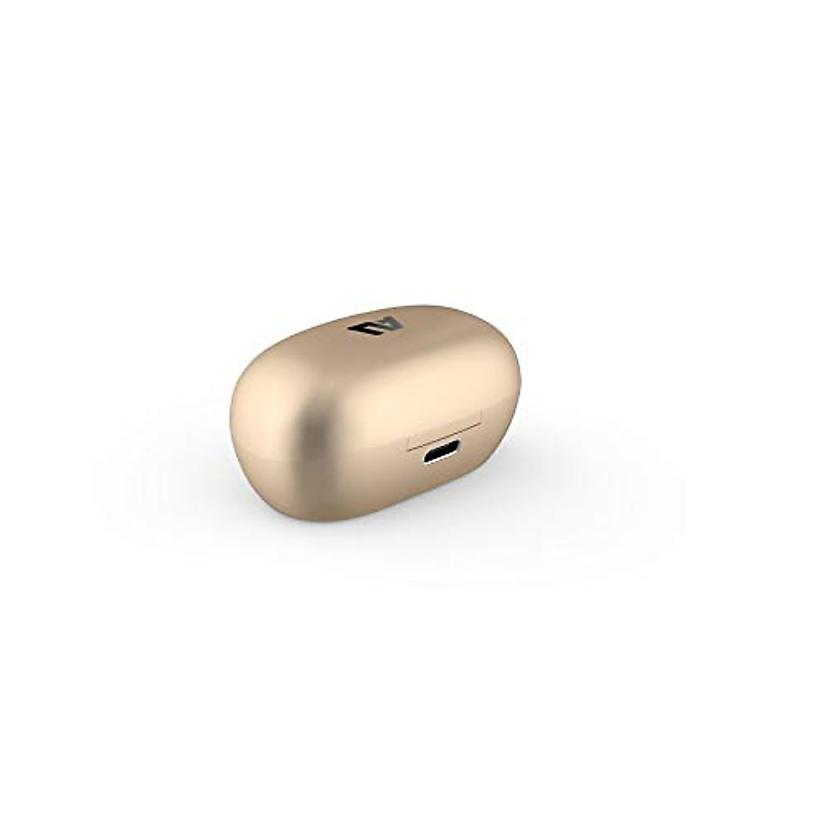 ausounds AU-Stream Hybrid Bluetooth True Wireless Hybrid Active Noise Cancelling Earbuds with Touch Controls, Wireless Charging Case, and Premium Dynamic Drivers, Gold