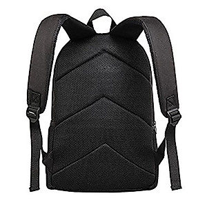 Hawapod Cute Dog Pug Causal Stripe Backpack Teen Backpacks For Girls School Bag Boys Travel Daypack