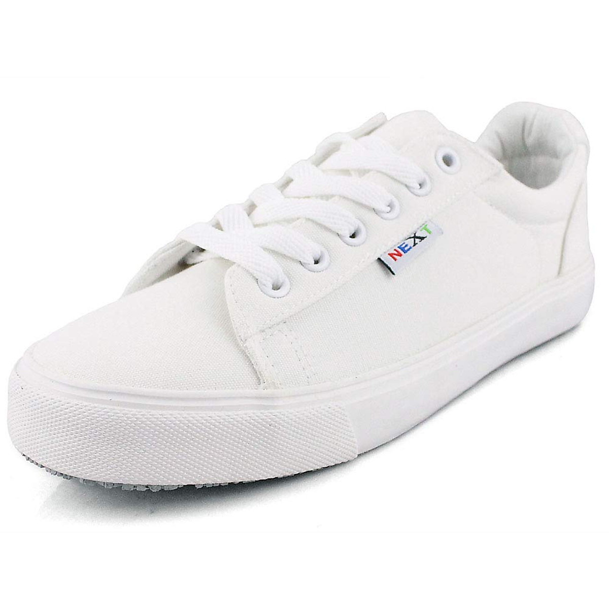 Laforst Next Gen Footwear Women's Christy 3327 Slip Resistant Sneaker, White, 9