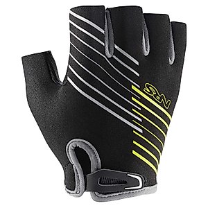 NRS Half-Finger Guide Gloves (Black, XX-Large)