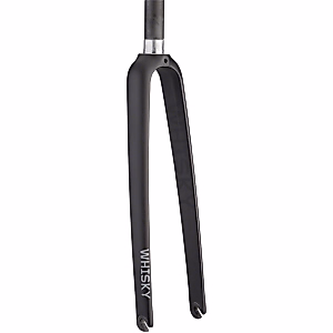WHISKY - No.7 Carbon Fiber Road Bike Fork - Quick Release, 1-1/8 Inch Straight Steerer, Mid Reach Rim Brake