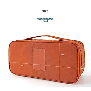 VARWANEO Travel Storage Bag for Clothes Underwear Multipurpose Organizer Bag with Handle