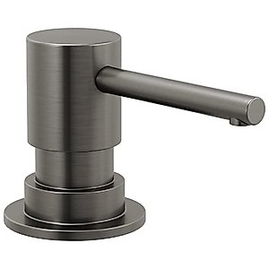 Delta Faucet RP100734KS Trinsic Metal Soap Dispenser, Black Stainless