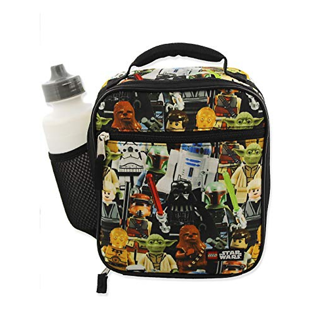 LEGO Star Wars Meal Holder, Boy's Girl's Adult Soft Insulated School Lunch Box (One Size, Lego Star Wars)