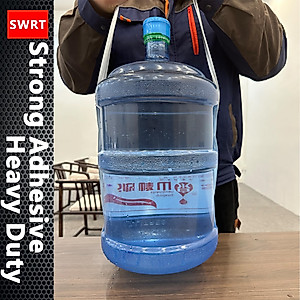 SWRT 2Inch 180ft/60yd Black Heavy Duty Duct Tape Strong Adhesive,2-Pack Duct Tape Heavy Duty Waterproof All Weather Black Duct Tape No Residue Sealing & Patching for Indoor&Outdoor Repair