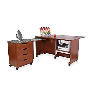 Arrow Laverne & Shirley Sewing and Quilting Cabinet with Lift and Caddy