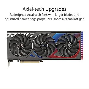 ASUS ROG Strix GeForce RTX™ 4060 Ti OC Edition Gaming Graphics Card (PCIe 4.0, 8GB GDDR6, DLSS 3, HDMI 2.1, DisplayPort 1.4a)