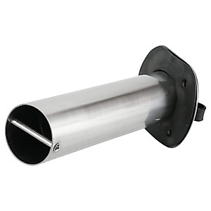 Amarine Made 4 Pack of Stainless Steel Rod Holders Rubber with Cap, Liner, Gasket (30 Degree Rod Holders)