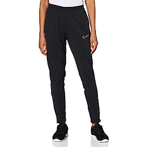 Nike Women's Academy 21 Dri-Fit Knit Pant, CV2665-010 (Black/White, XL)