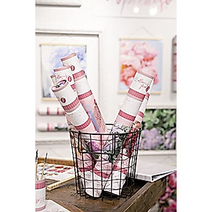 Pink Picasso Kits Botanical Floral DIY Canvas Paint by Numbers for Adults, 16x20 (Charming Chapel) - As Seen On Shark Tank