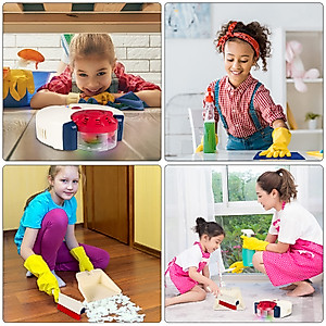 Toy Kids Vacuum, Toy Vacuum Cleaner for Toddler with Lights & Sounds (Style B)