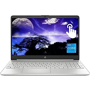 HP 15.6" Touchscreen Flagship HD Laptop for Business, Intel 6 Core i3-1215U up to 4.4GHz (Beat i5-1155G7), 32GB RAM, 2TB NVMe SSD, Fast Charge, Numpad, Bluetooth, Wi-Fi, HDMI, Win 11,w/GM Accessories