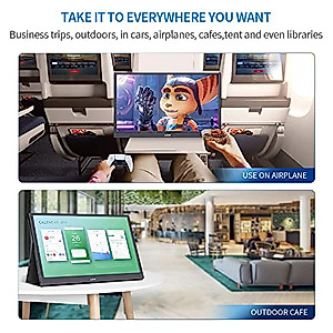 G-STORY 15.6 inch Touchscreen Portable Monitor 1080P Full HD IPS Gaming Display USB-C Portable Gaming Monitor with HDR/FreeSync/Speakers/Mini HDMI for PS5 PS4 Xbox Series NS, Laptop PC Phone MAC