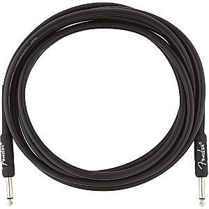 Fender Frontman 20G Guitar Amplifier & Professional Series Instrument Cable, Straight/Straight, Black, 10ft
