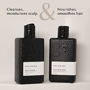 Gage Daily Hair Conditioner for Men - 25 Fl Oz | Hair Moisturizer, Deep Conditioner for Dry Damaged Hair | Hair Products for Men