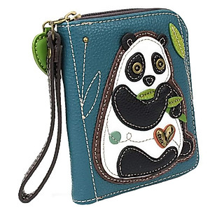 Chala Panda Zip-Around Wallet/Wristlet