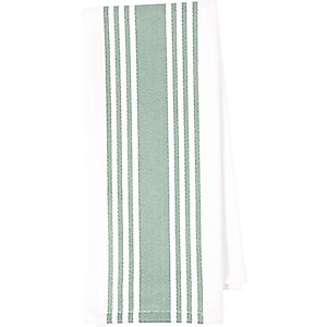 KAF Home Kitchen Towels, Set of 4 Absorbent, Durable and Soft Towels | Perfect for Kitchen Messes and Drying Dishes, 18 x 28 – Inches, Sage