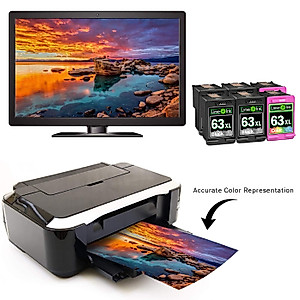 Limeink 6 Remanufactured Ink Cartridge 63XL 63 XL High Yield for HP Envy 4512 4520 Deskjet 3632 2130 2132 1110 3636 3637 1112 3630 3634 OfficeJet 3830 3833 4650 4652 4655 5255 5258 Printer Black Color