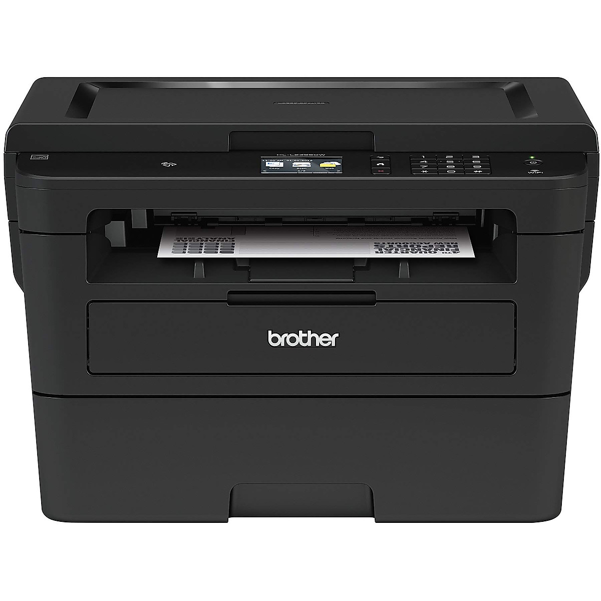 Brother HL-L2380DW Wireless Monochrome Laser Printer, Amazon Dash Replenishment Ready (Renewed)