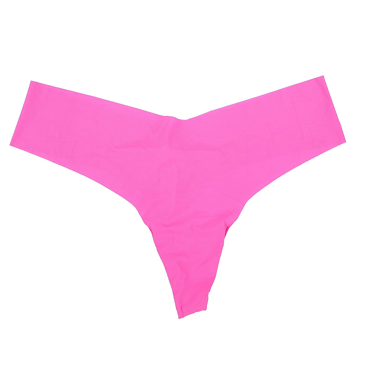 Victoria's Secret Panties Lightweight No Show Thong (Pink, XL)