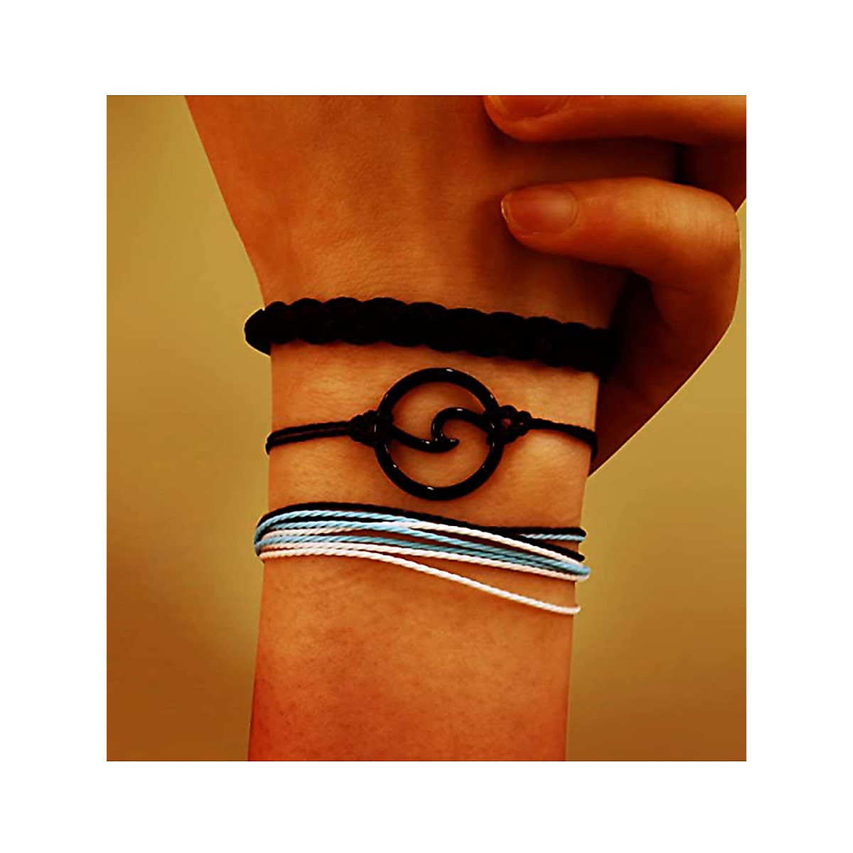 choice of all String Bracelets for WomenMen Summer Wave Bracelet Set for Teen Girls Waterproof Surfer Ankle Bracelet for Men Boys Friends