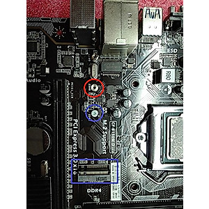 Kalanution M.2 Standoff and Screw for M.2 Drives,Asus Motherboard M.2 Screw + Hex Nut Stand Off Spacer(2 Sets)+1 pcs Screwdriver