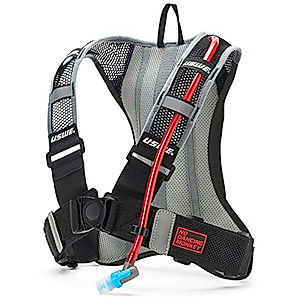 USWE Outlander Pro Hydration Backpack with 2.0L/70oz Hydration Bladder (Black)