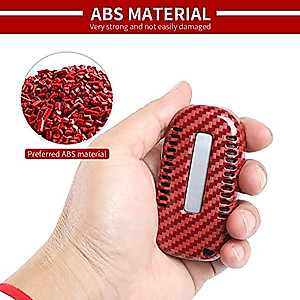 JWWY Dodge Key Fob Cover Case for Dodge Charger Challenger Dart 200 300 Journey Durango Grand Caravan RAM,Remote Accessories Protector