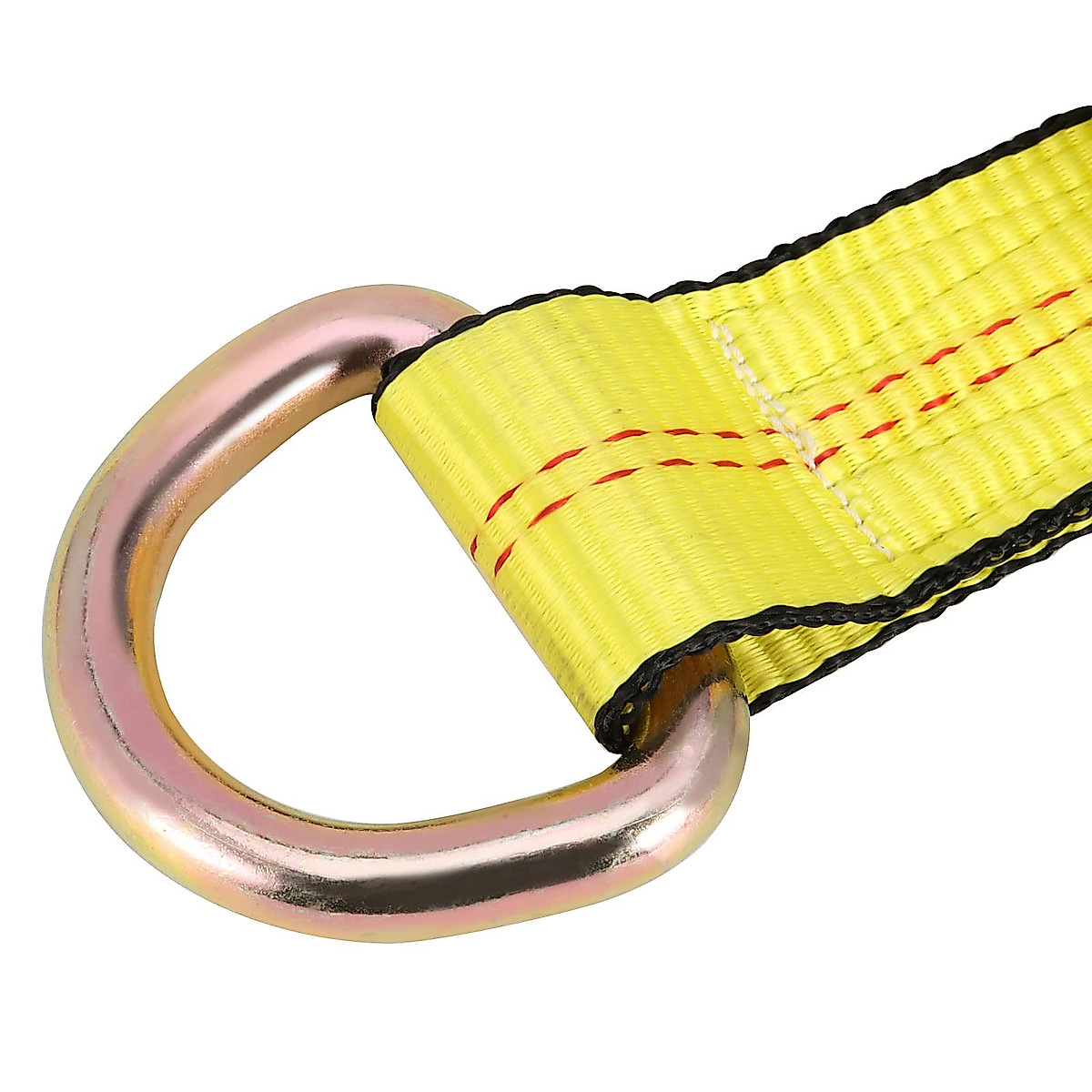 JOIKIT 6 Pack 2 Inch x 8.2 Ft Lasso Tow Strap with D Ring Auto Tie Down for Wheel Lift, Wrecker, Rollback, Tow Truck