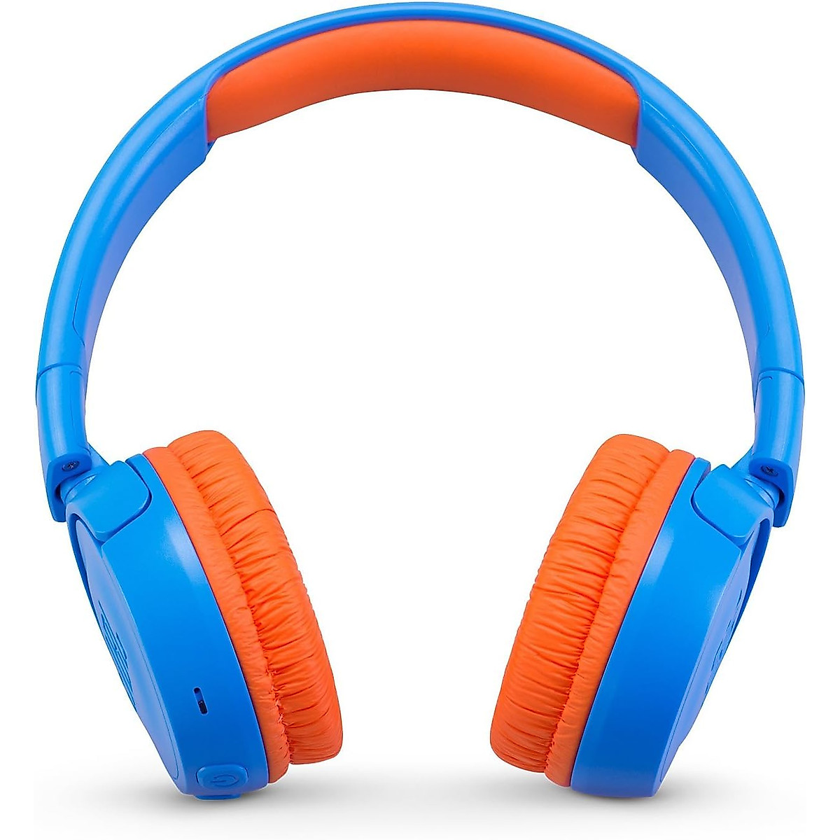 JBL JR 300BT On-Ear Wireless Bluetooth Headphones - Blue / Orange (Renewed)