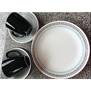 Corelle Paloma 16 Piece Dinnerware Set Service for 4 Multicolour