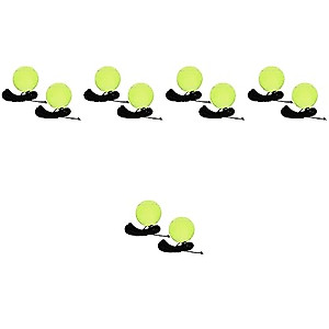 BESPORTBLE 10 pcs Rope Tennis High Bounce Tennis pet Balls Toy Tennis rebounder Outdoor Toys Outdoor Gear Sweat Suit high Bounce Balls Tennis Ball Dog Training Tool Sports Individual Woolen