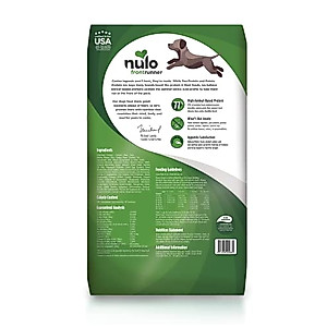 Nulo Frontrunner All Breed Puppy Food, Premium Dry Small Kibble Puppy Food, Ancient Grains Promote Fullness with BC30 Probiotic & DHA to Boost Cognitive Development