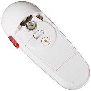 Bradshaw Good Cook Automatic Can Opener, White/Red