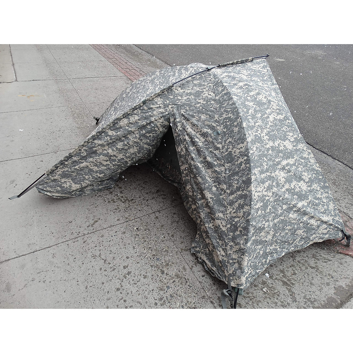 ORC US Army Issue Universal Improved Combat Shelter Tent Complete ACU Digital NSN 8340-01-521-6438