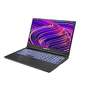 GIGABYTE G5 KE: 15.6" FHD 144Hz, NVIDIA GeForce RTX 3060 Laptop GPU 6GB GDDR6, Intel Core i5-12500H, 16GB Memory, 512GB SSD, Win11 Home, Gaming Laptop (G5 KE-52US213SH) ,Black